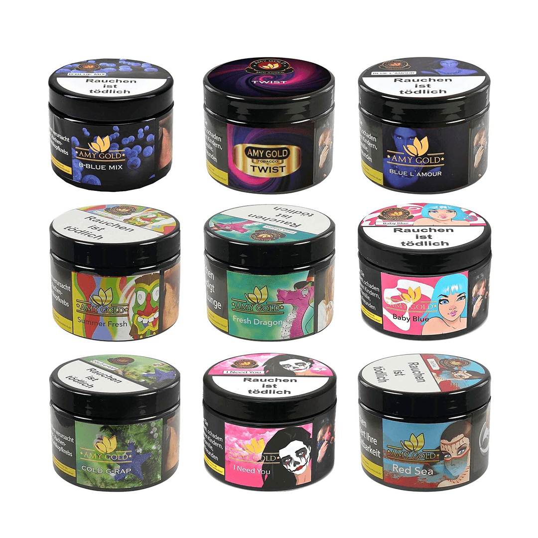 Amy Gold Hookah Tobacco (200g) — vape702usa